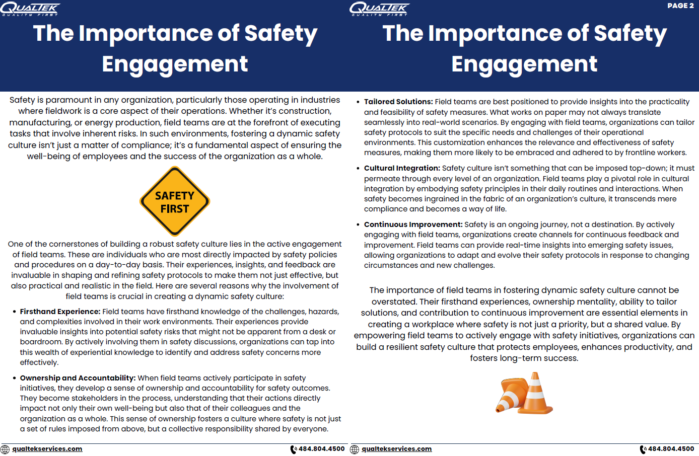 Weekly Safety Meeting E-Signature